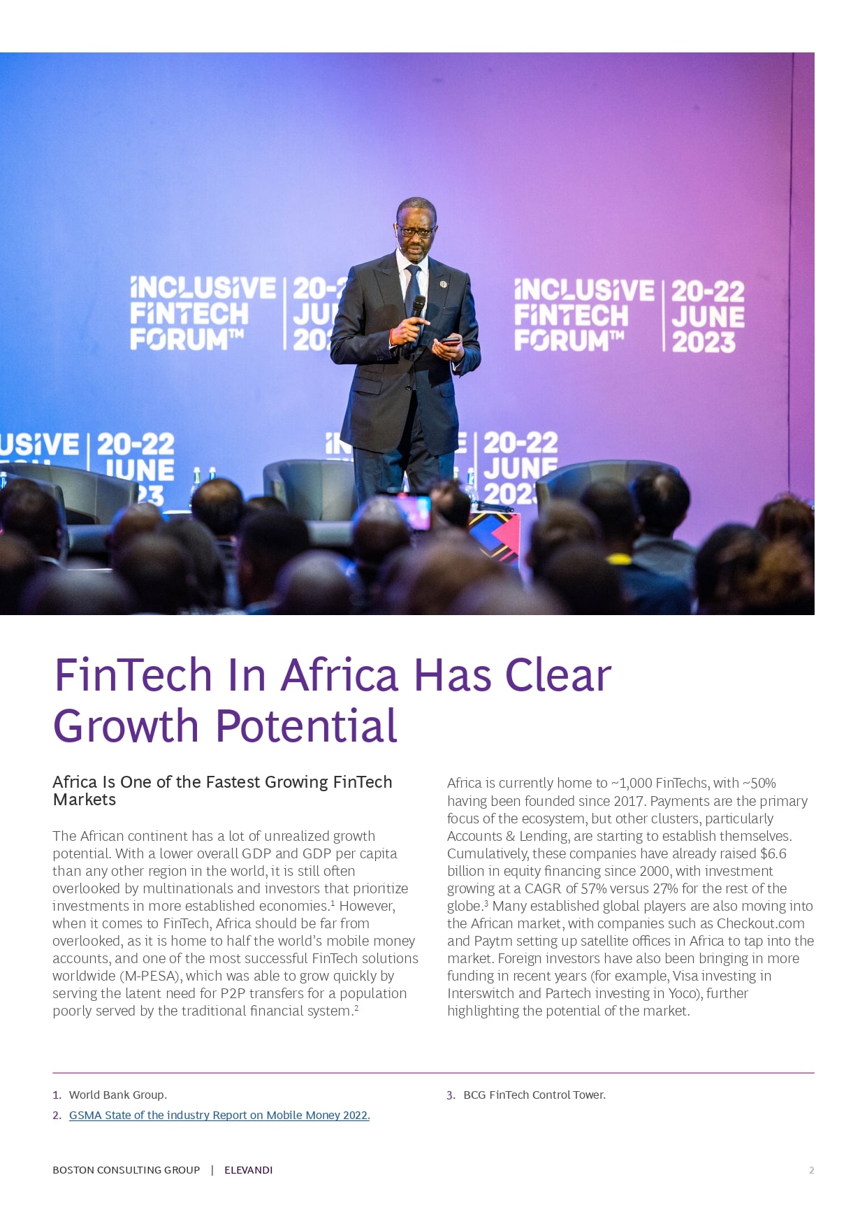 Unlocking the FinTech Potential in Africa Unlocking the FinTech Potential in Africa
